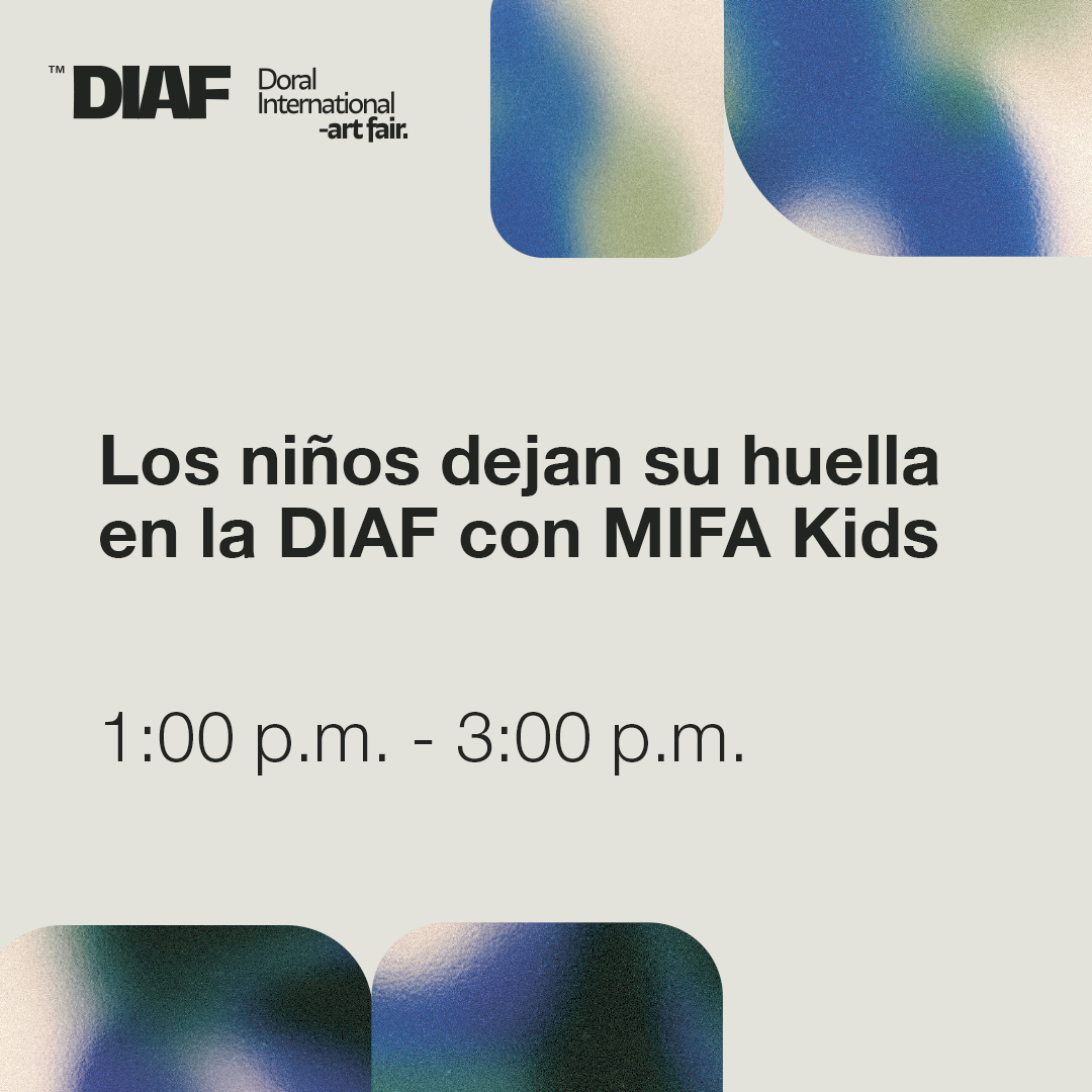 Los niños dejan su huella en la DIAF con MIFA Kids - Doral ...